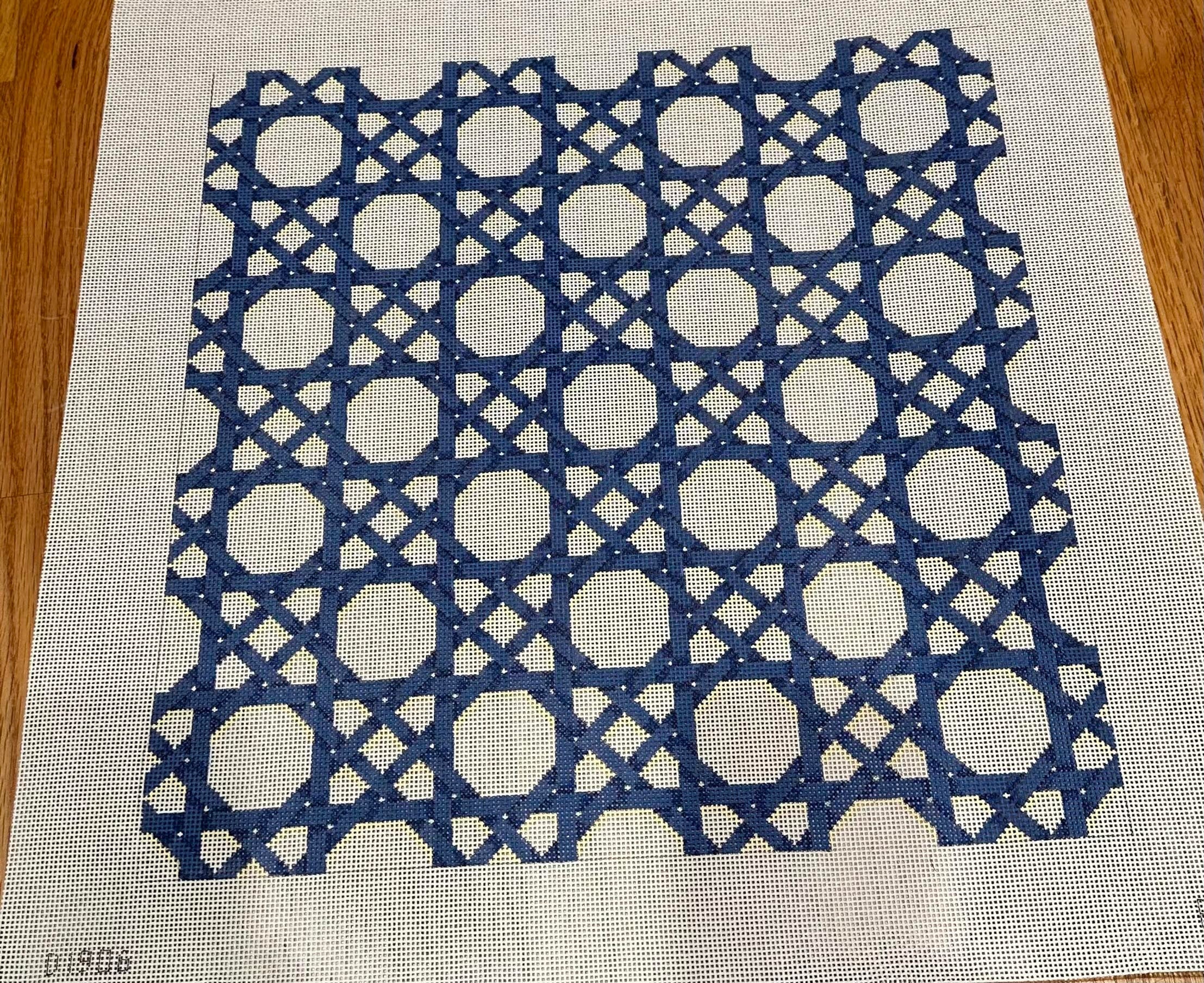 Associated Talents D-1906 B/W Caning Pattern – Stitch by Stitch