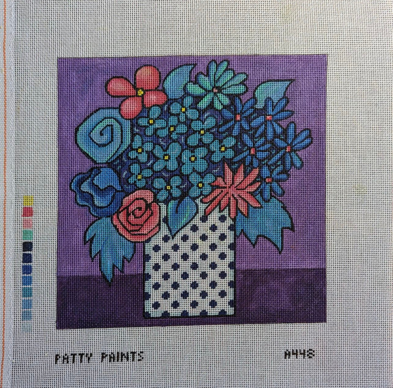 Patty Paints A448 Floral – Stitch by Stitch