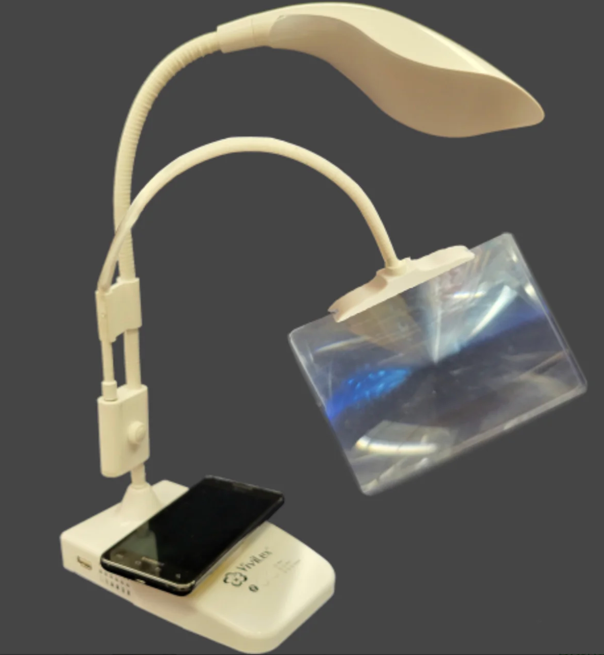 ViviLux LED Task Lamp and Magnifier with Wireless Charger – Stitch by ...