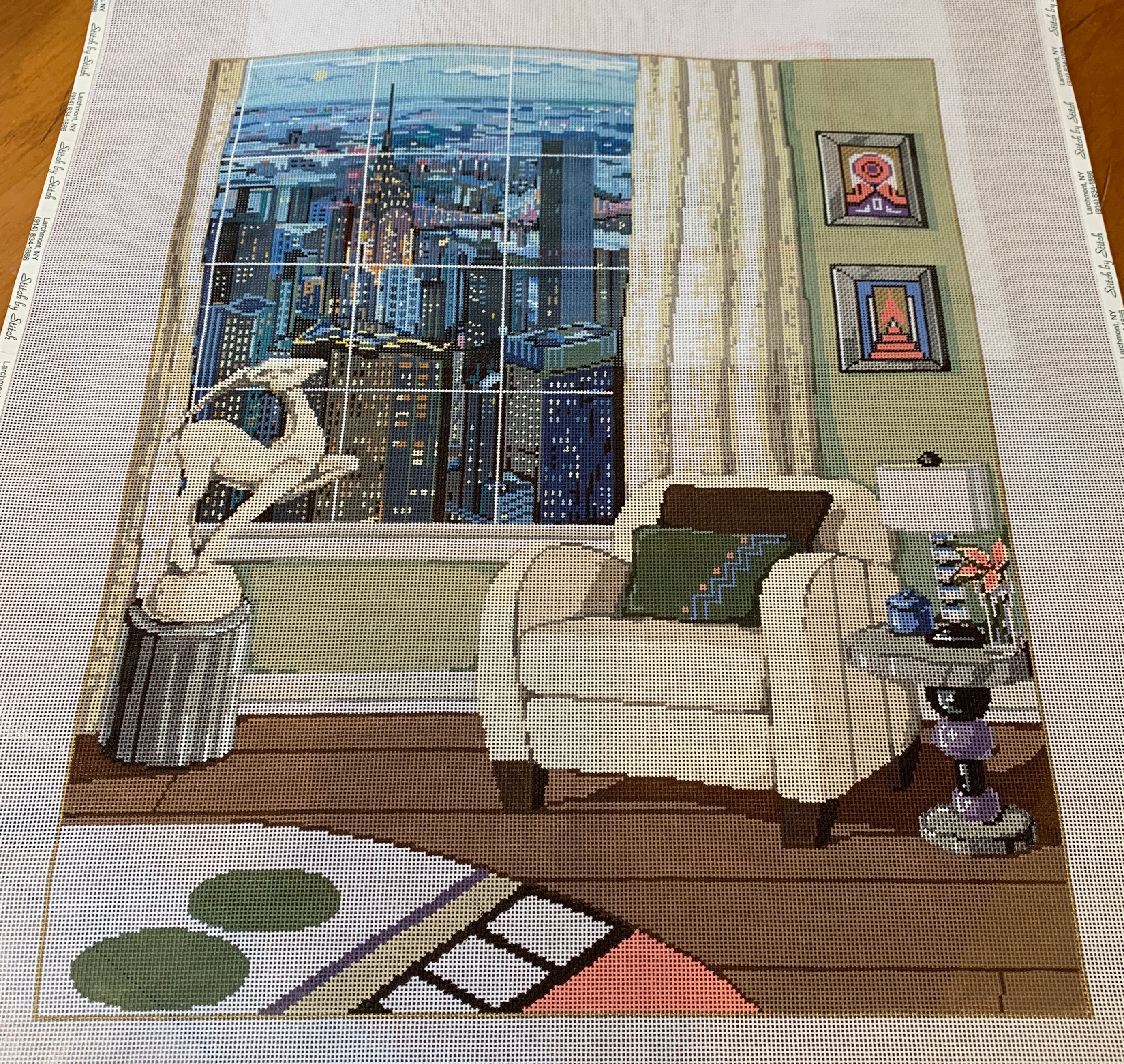 Sandra Gilmore Manhattan View – Stitch by Stitch