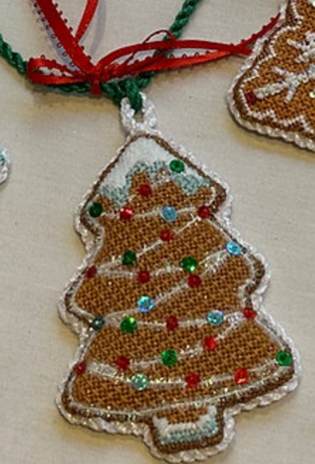 The Collection SB 200A Gingerbread Tree – Stitch by Stitch