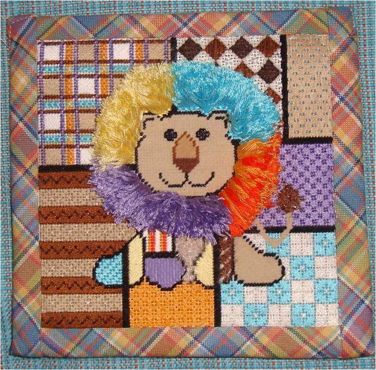 Sew Much Fun Colorful Lion – Stitch by Stitch