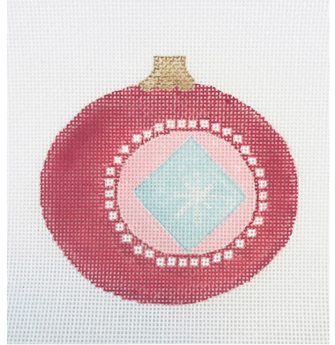 Blueberry Point Retro Red Ball – Stitch by Stitch
